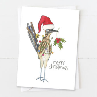 Southwest Road Runner | Christmas Card - Zinnia Sky Studio
